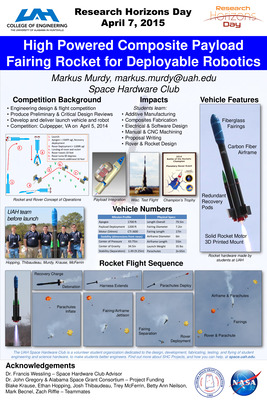 "High Powered Composite Payload Fairing Rocket for Deployable Robotics ...