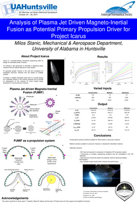"Analysis of Plasma Jet Driven Magneto-Inertial Fusion as Potential Pri ...