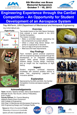 "Engineering Experience through the CanSat Competition - An Opportunity ...
