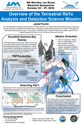 "Overview of the Terrestrial RaYs Analysis and Detection Science Missio ...