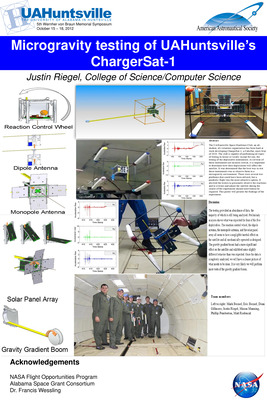 "Microgravity testing of UAHuntsville’sChargerSat-1" by Justin Riegel