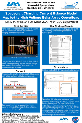 "Spacecraft Charging Current Balance Model Applied to High Voltage Sola ...